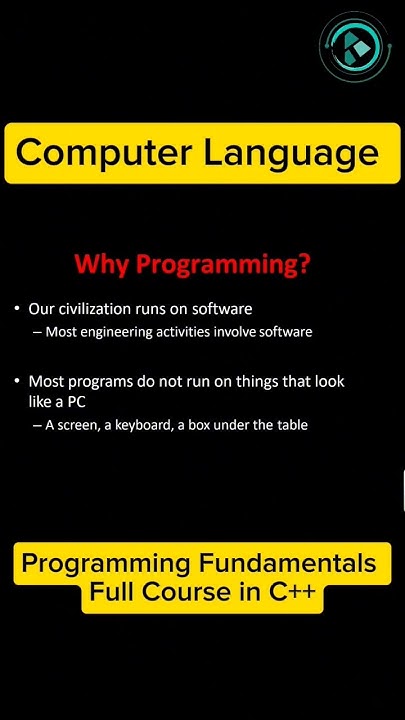 What Are Computer Languages Programming Cplusplusprogramming Cplusplustutorial Youtube