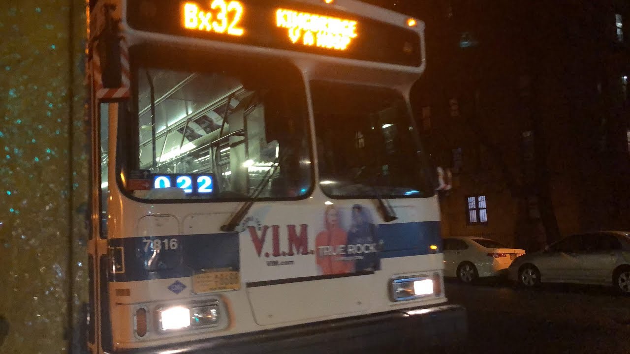 Onboard 2004 Orion VII 2nd Gen CNG #7816 on the Bx32 - YouTube