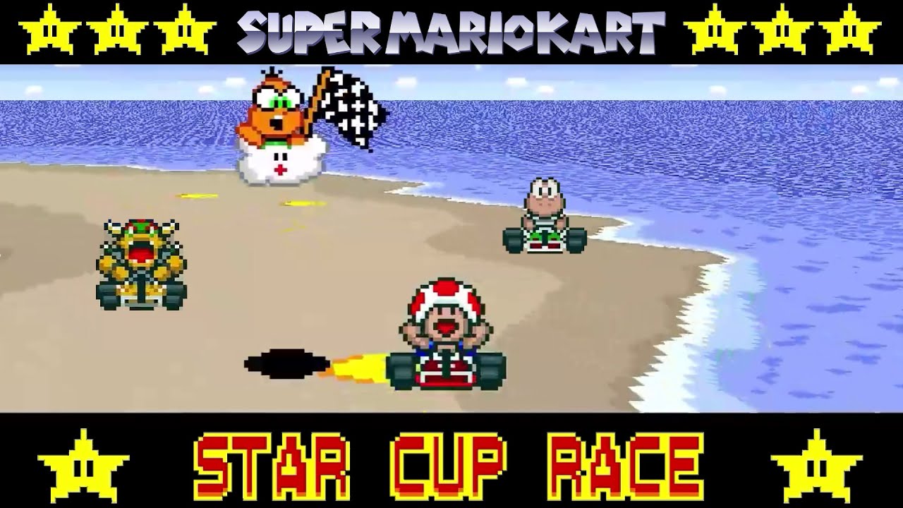 Super Mario Kart HD Remaster - Star Cup Race - YouTube