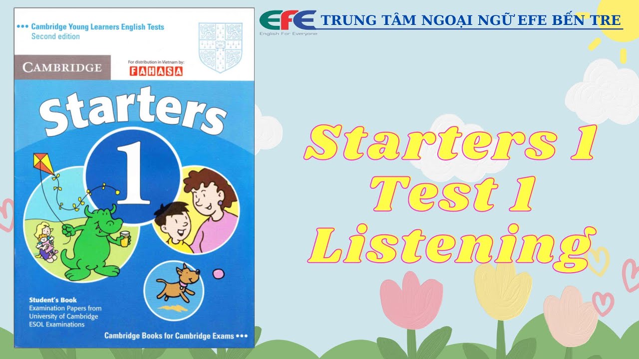 STARTERS 1 TEST 1 l LISTENING - YouTube