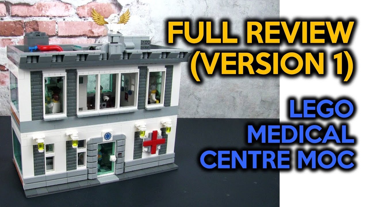 Full Review of 2-Storey LEGO Medical Centre MOC (Before Renovation ...