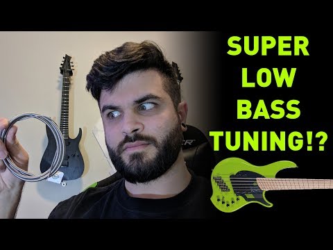 Super Low Bass Tuning! (Drop E0)