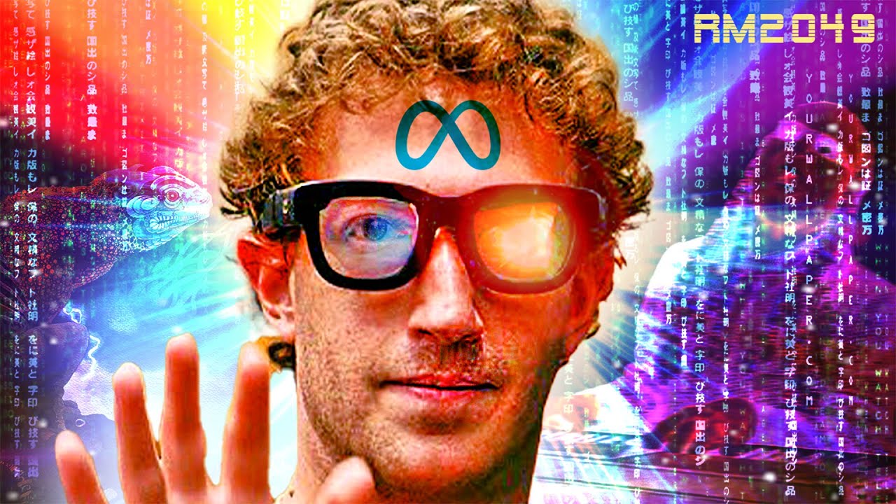 Metaverse III: Mark Zuckerberg sees strange things in new glasses prototype - YouTube