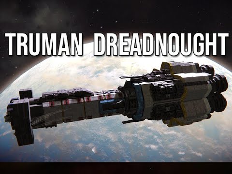 Space Engineers - Battlegroup Truman Class Dreadnought - YouTube