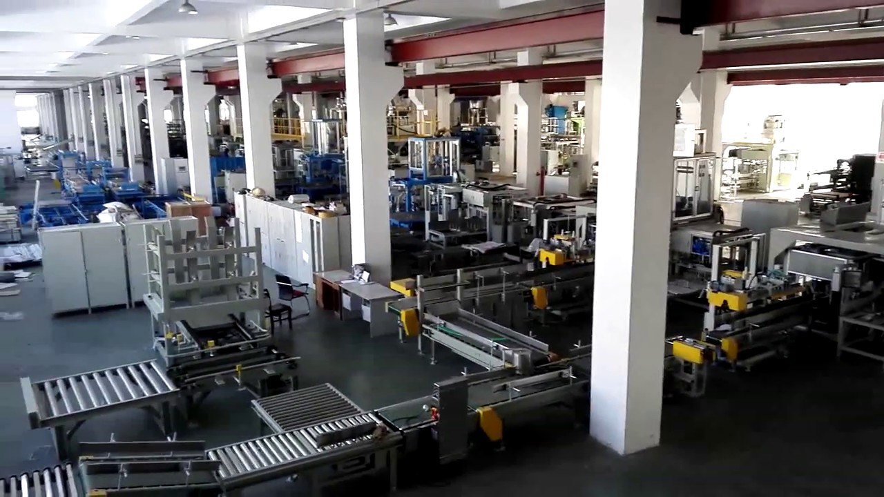 Our Factory Workshop Have Many Kinds of Packing Machines - YouTube