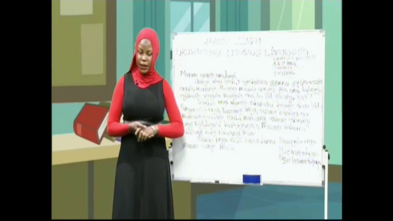 HOW TO WRITE A LETTER IN LUGANDA _ Chapter 3- Day 2 - YouTube