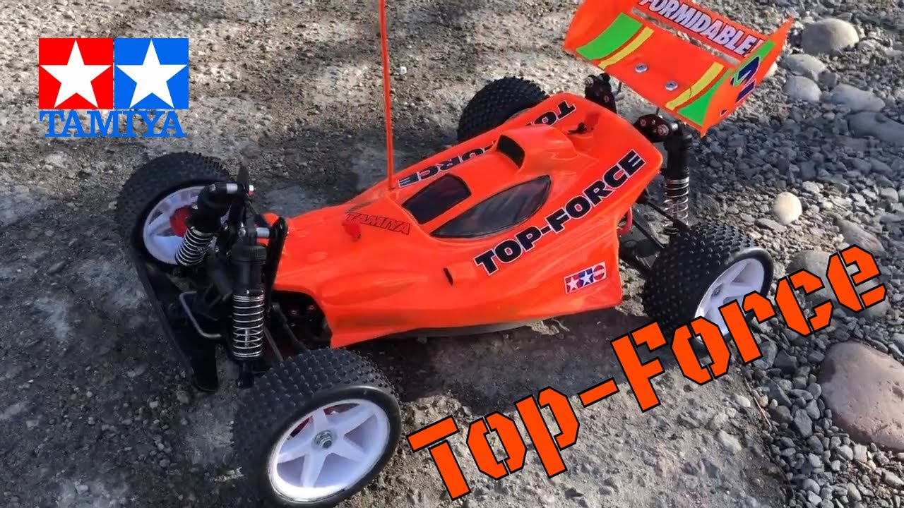 TAMIYA TOP-FORCE - First drive of this amazing buggy from Tamiya - YouTube