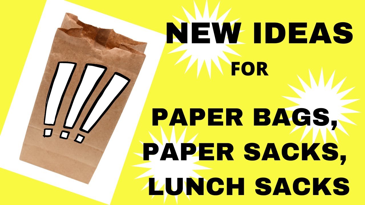 NEW IDEAS How To Use Paper Bags In Journals & MORE!!! - YouTube