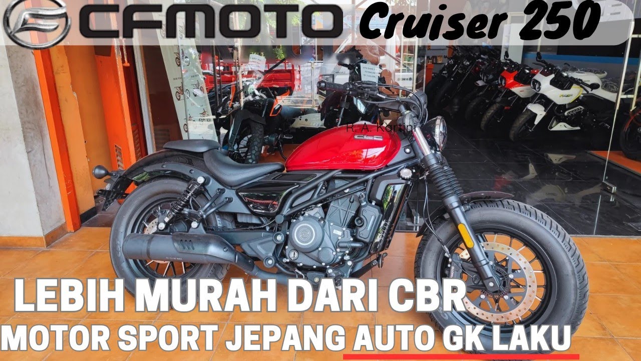 CF MOTO CLC 250 Terbaru | Motor Cruiser Paling Murah - YouTube