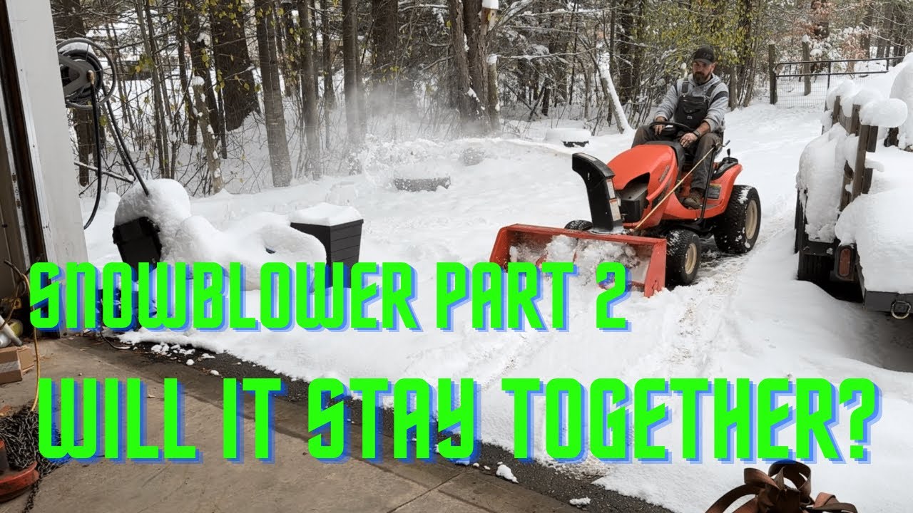 Will it work or will if shake apart? - Snowblower Repair Part 2 - YouTube