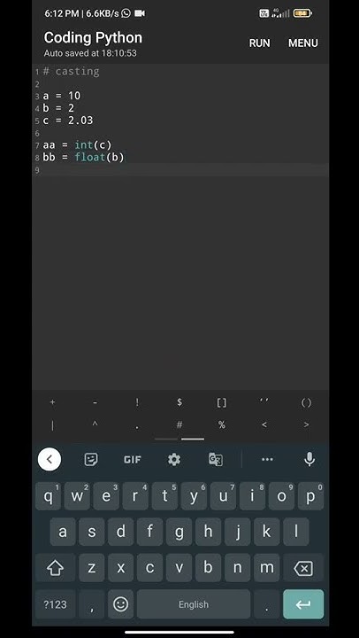 Type Casting in Python | Python programming - YouTube