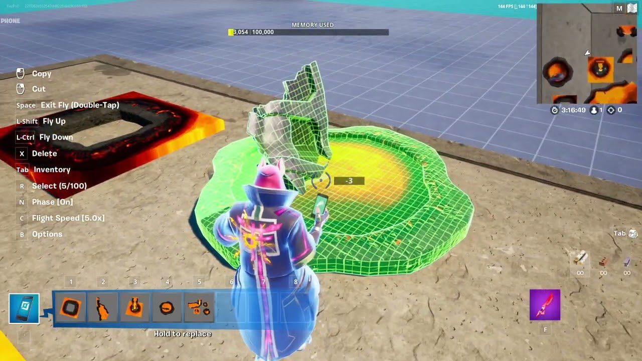 Fortnite Creative | Hotbar Prefabs In Creative?! - YouTube