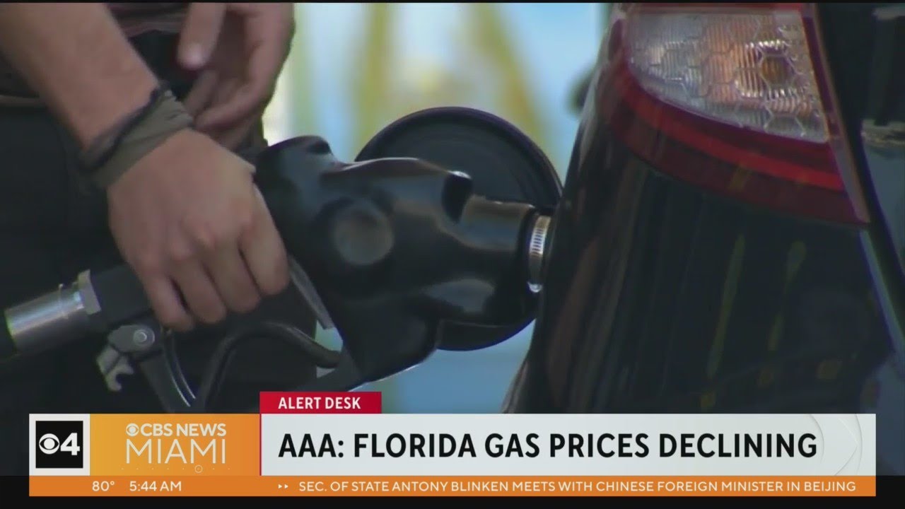Florida gas prices dipped six cents last week - YouTube