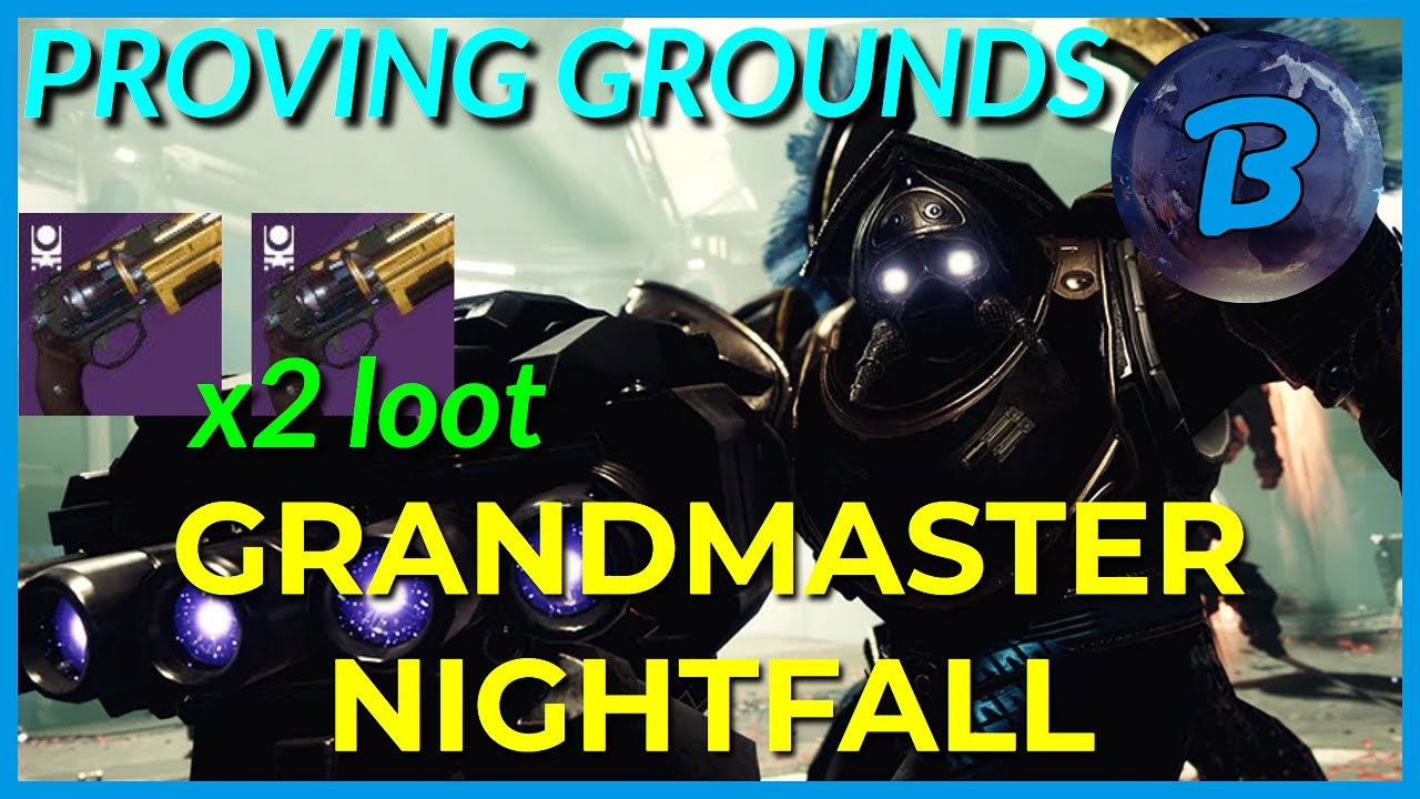 Proving Grounds (Boss Cheese) - Grandmaster Nightfall (Platinum Rewards ...