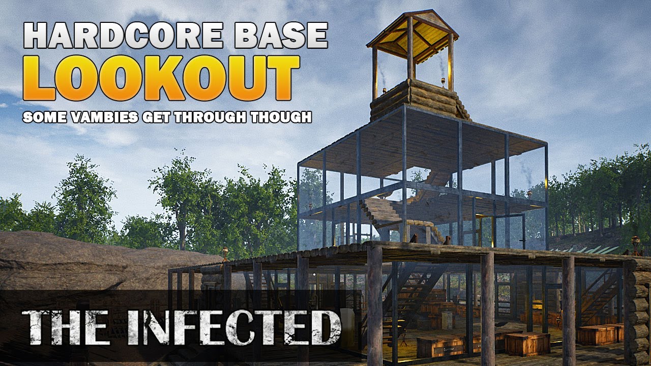 HARDCORE LOOKOUT TOWER | Vambie Swarm | The Infected Gameplay | S3 EP65 ...