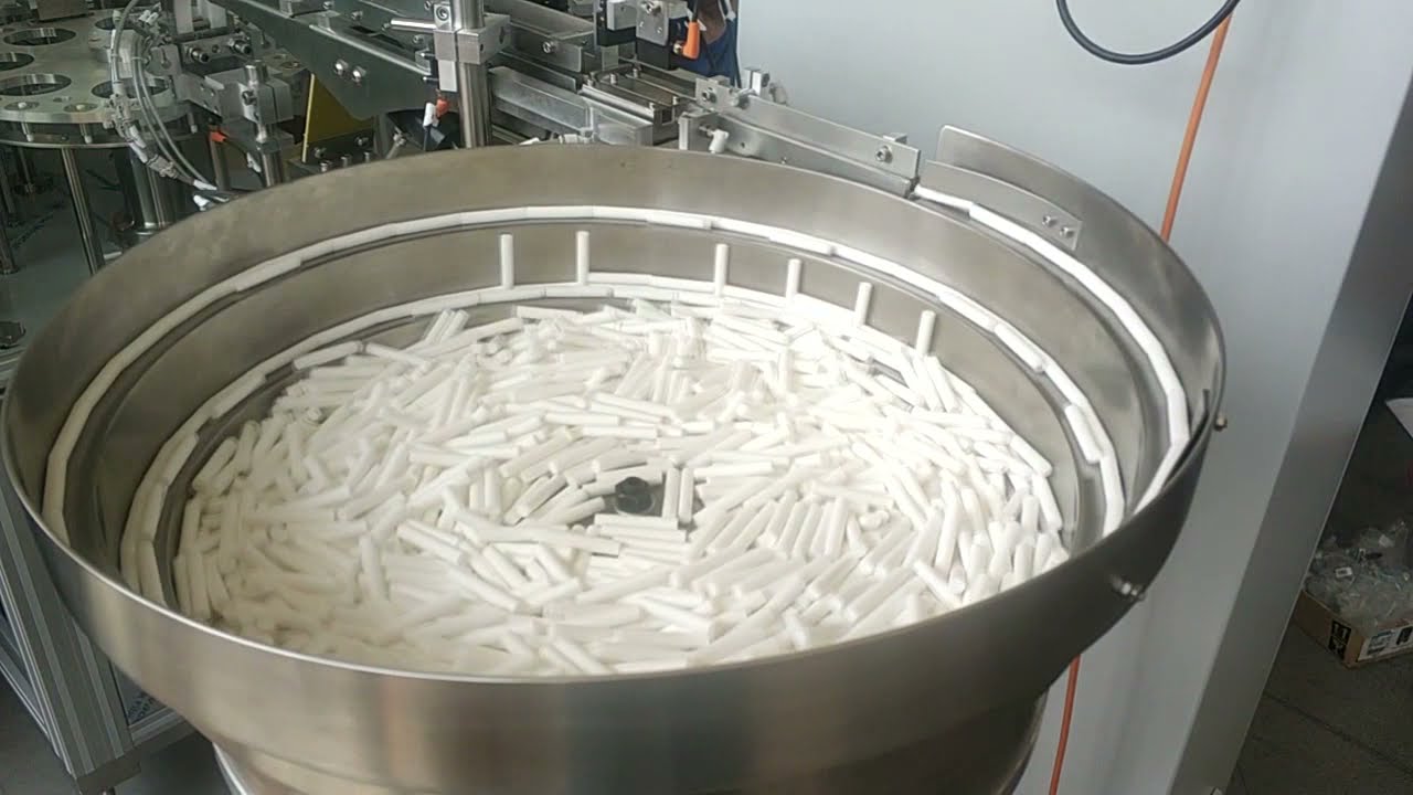 Automatic Line for Filling and Assembly of Inhaler - YouTube