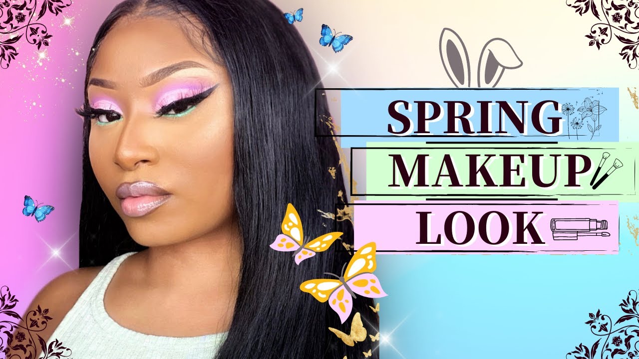 SPRING EASTER MAKEUP TUTORIAL | JAIYE PIERRE - YouTube