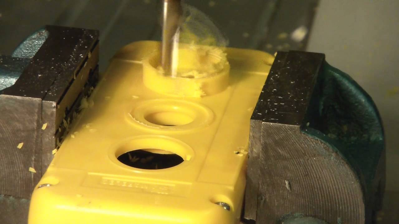 Enclosure machining - YouTube