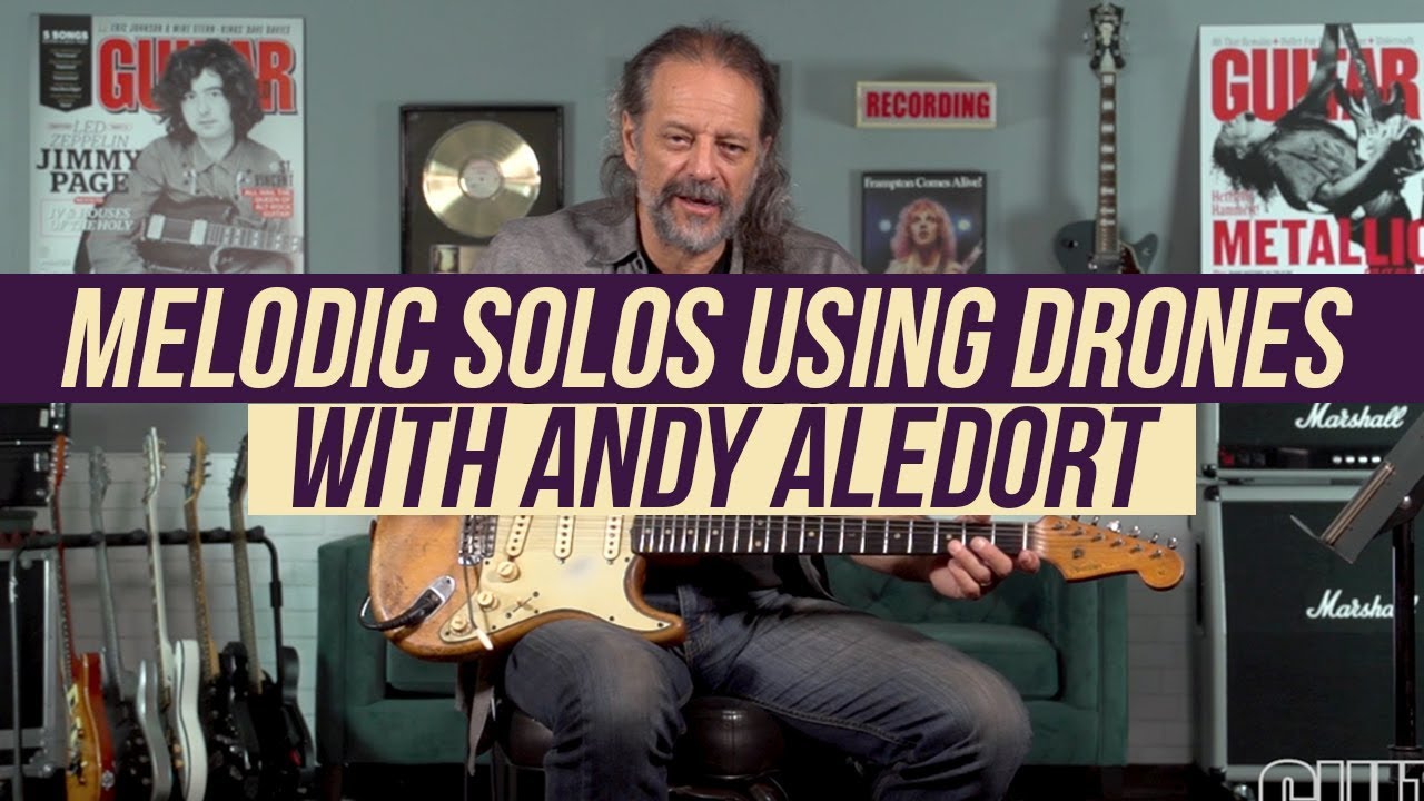 Bluesy melodic Solos using Drones with Andy Aledort - YouTube