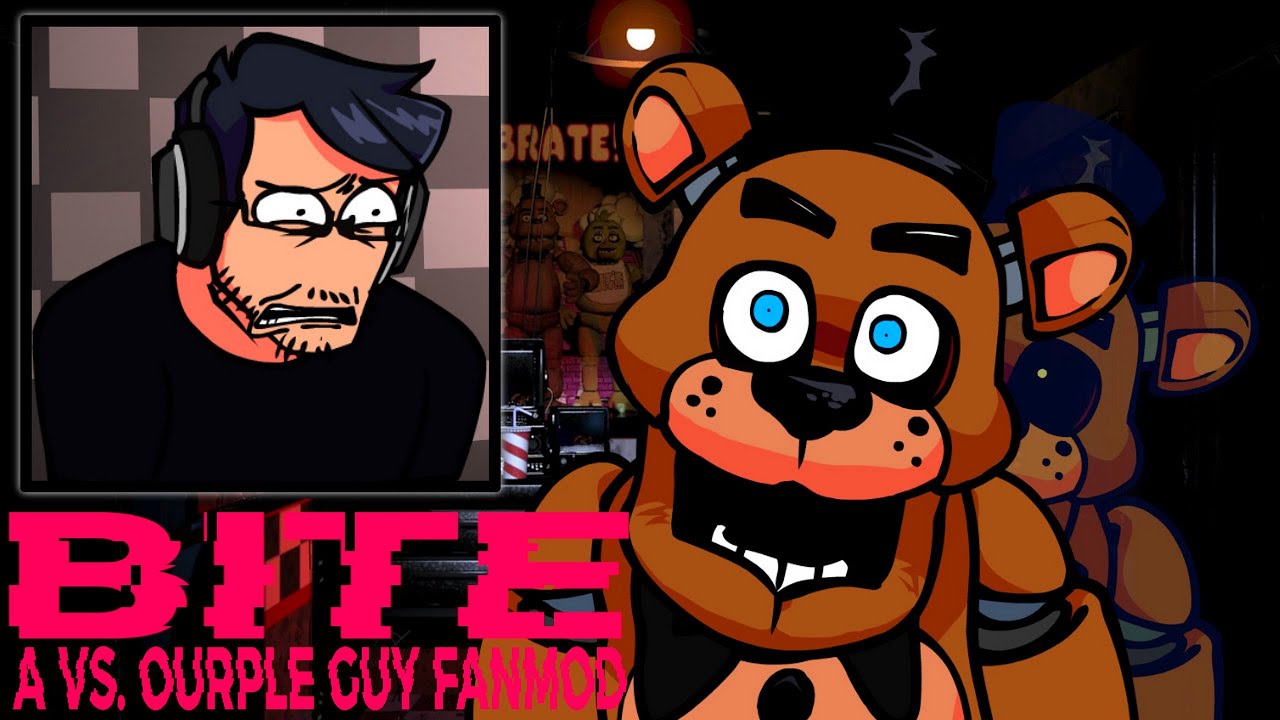 Friday Night Funkin: BITE: An Ourple Guy Fanmod [FNF Mod/Hard] - YouTube