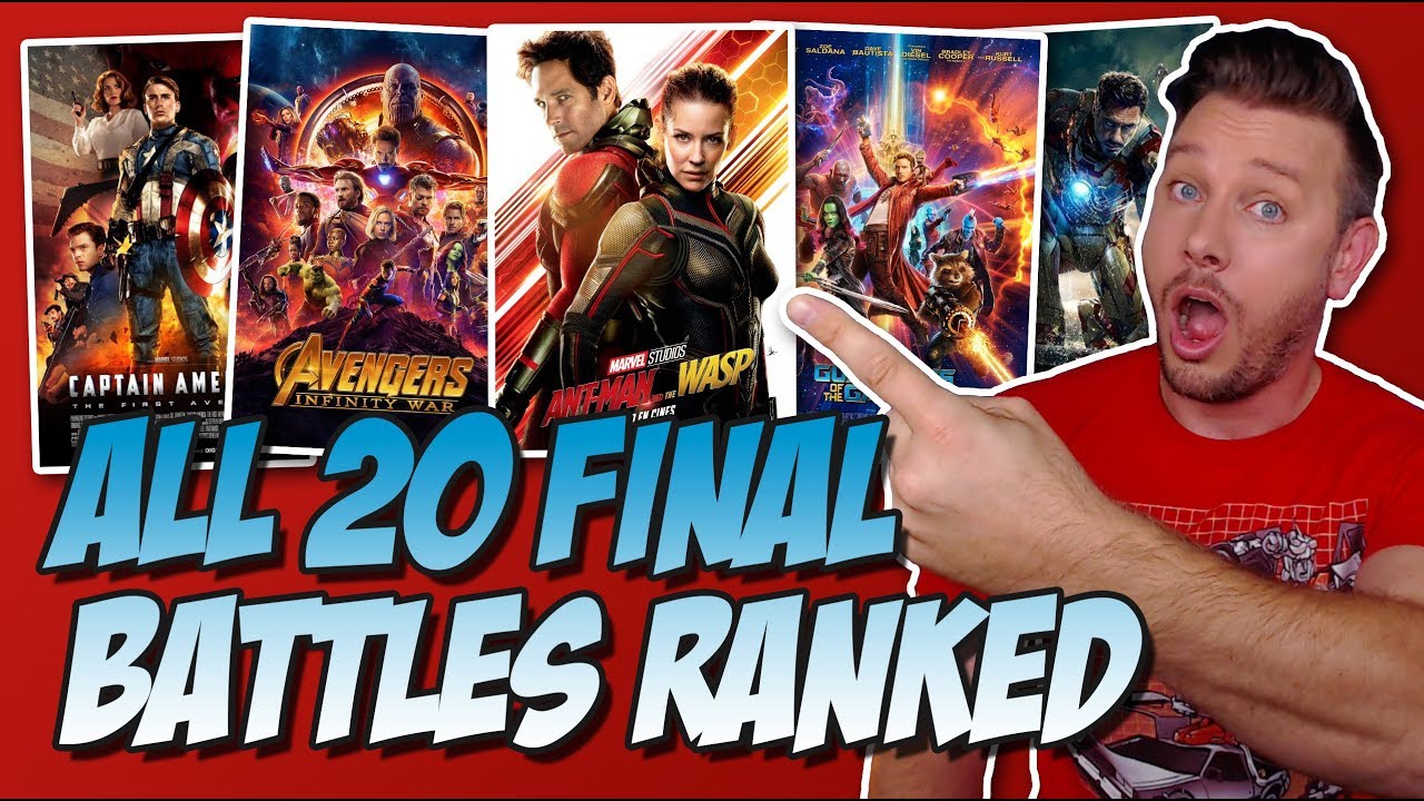 All 20 MCU Final Battles Ranked! - YouTube