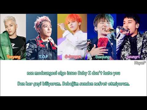 Bigbang - Stupid Liar Turkish Sub./Türkçe Altyazılı [Color Coded]
