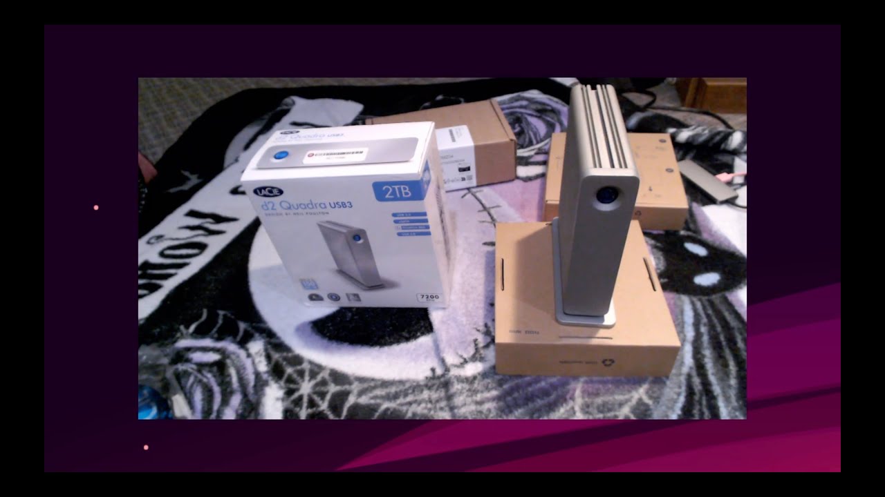 Unboxing like new LaCie D2 Quadra & upgrading to 8TB! 2025 - YouTube