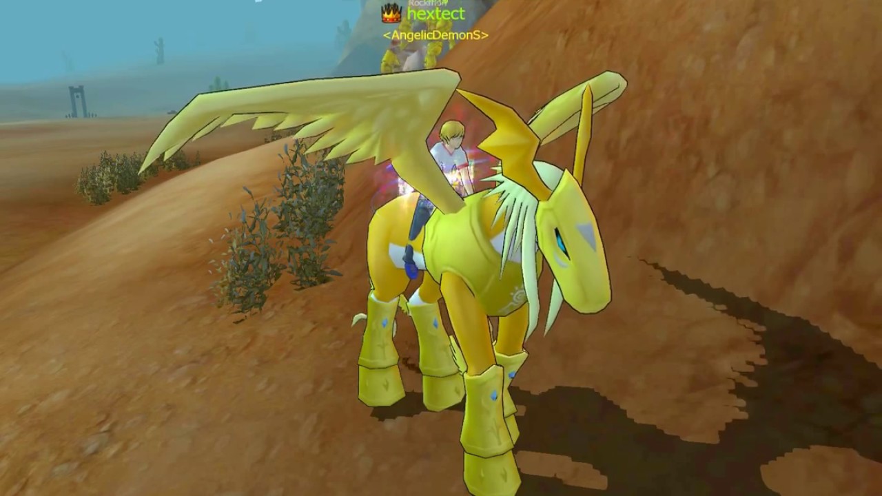 Pegasusmon Ride | Digimon Masters Online - YouTube