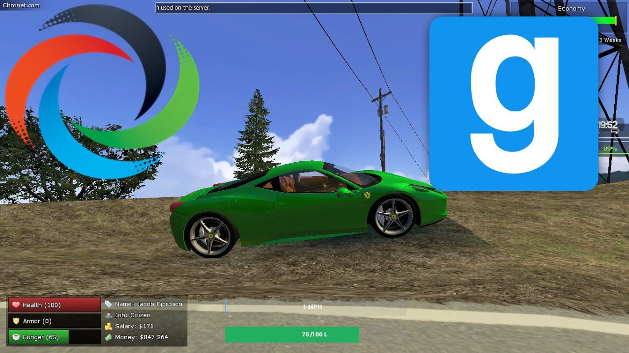 Gmod Chronet Chilling And Useing ''RP'' Skills - YouTube