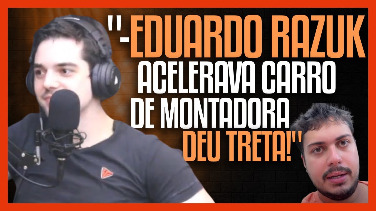 EDUARDO RAZUK ACELERAVA CARRO DE MONTADORA DEU TRETA - YouTube