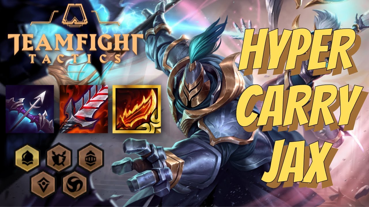 Terrorizing My Friends with Hyper Carry Jax | TFT | Teamfight Tactics ...
