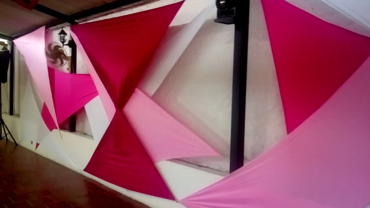 Decoración En Telas Tensadas Youtube
