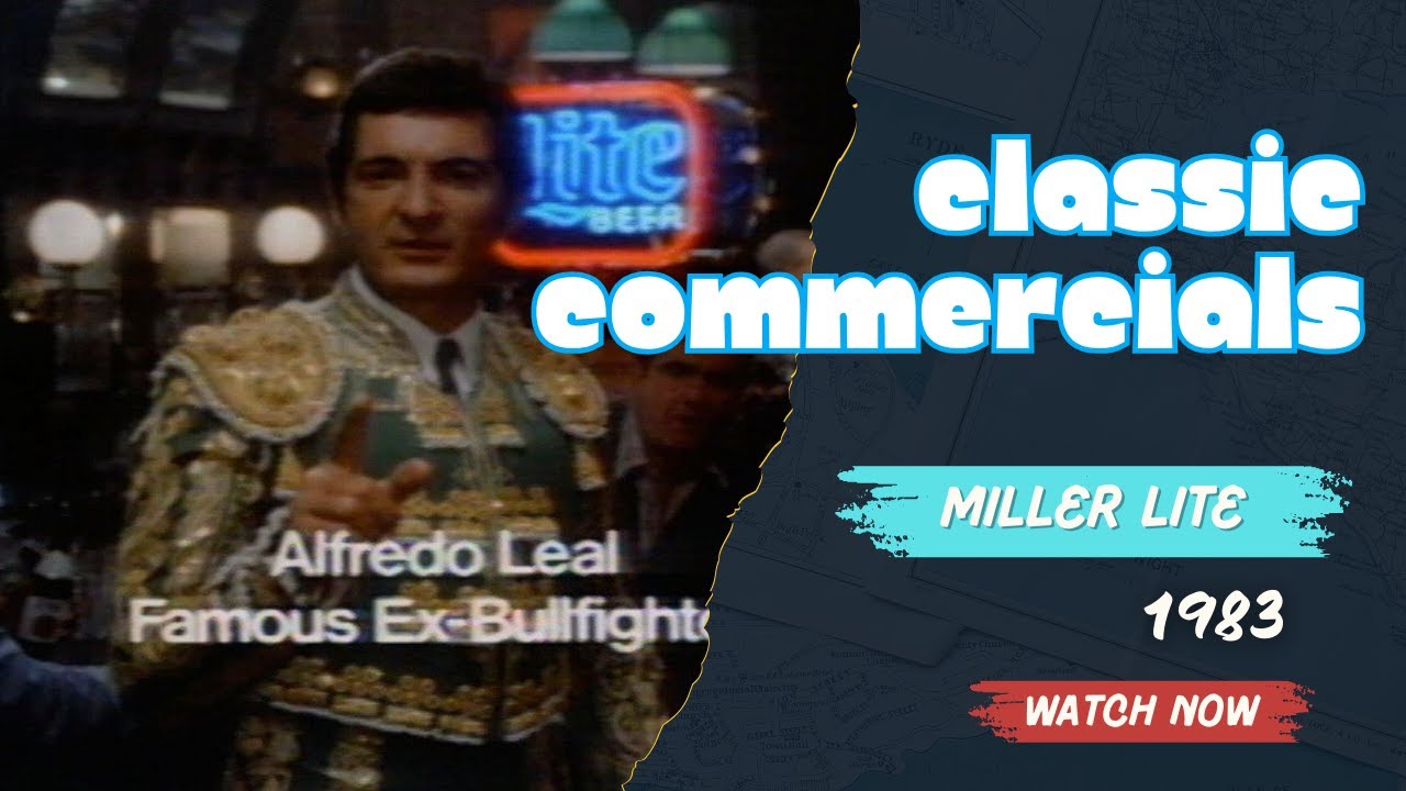 Ole! Bullfighter Hawks Miller Lite - YouTube