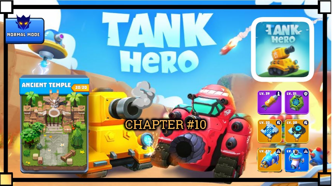 Tank Hero All Boss - Chapter 10 (Ancient Temple) - YouTube