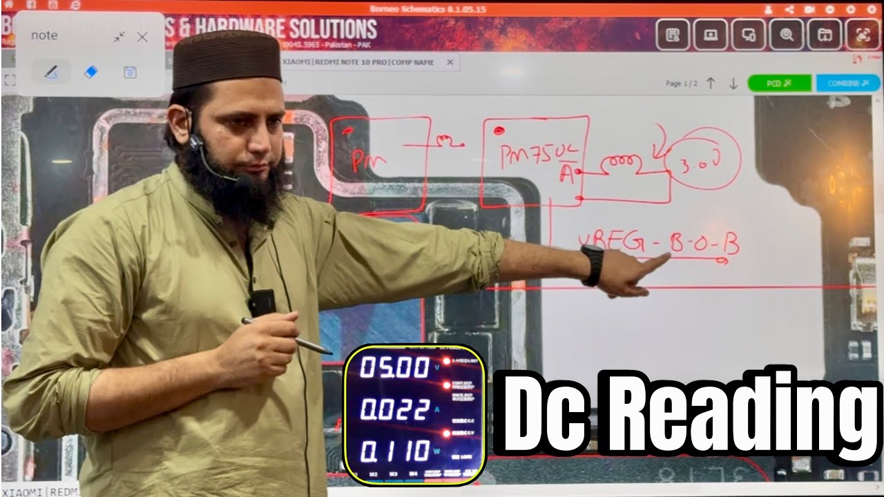 Redmi Note 10 Pro No Power Dc Reading 0.022A Done ||online Available ...