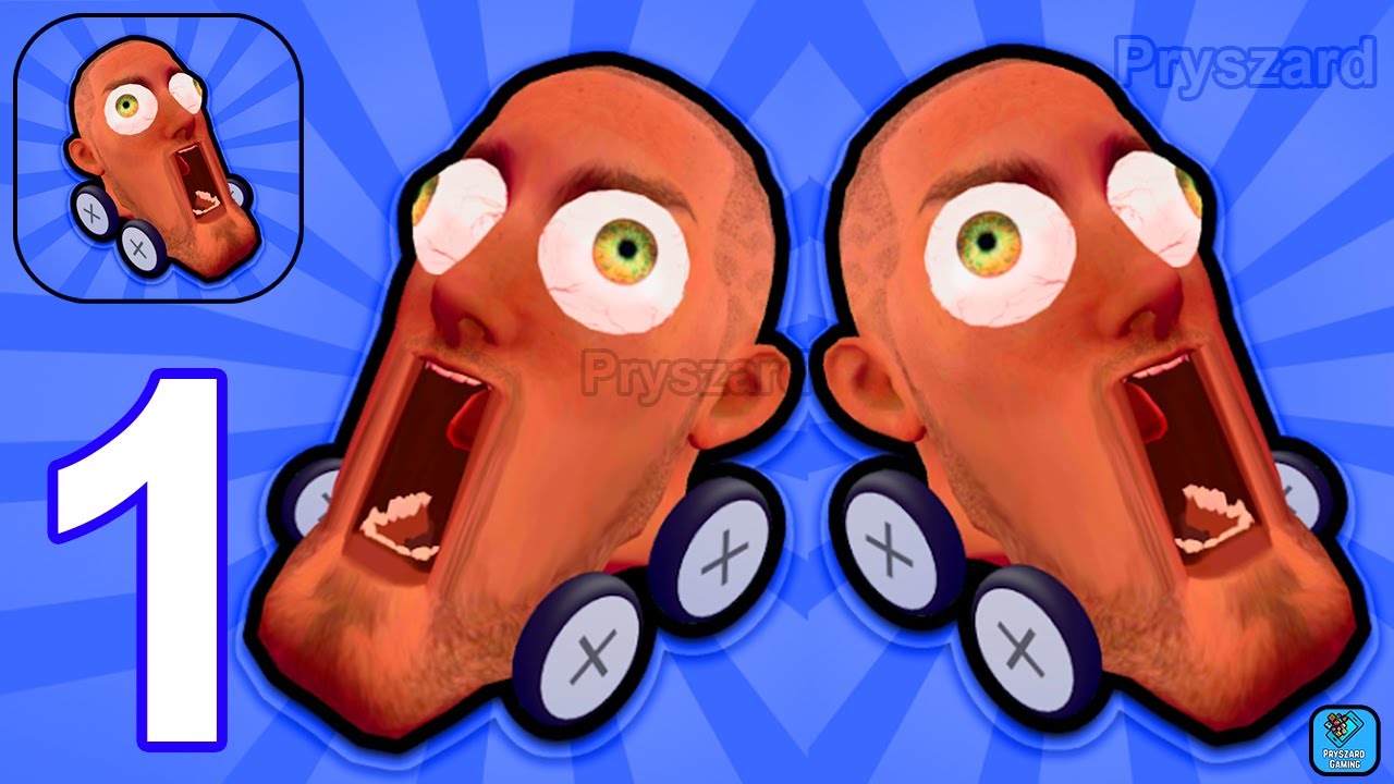 Head Race - Gameplay Walkthrough Part 1 Level 1-12 Shouty Hopping Heads ...