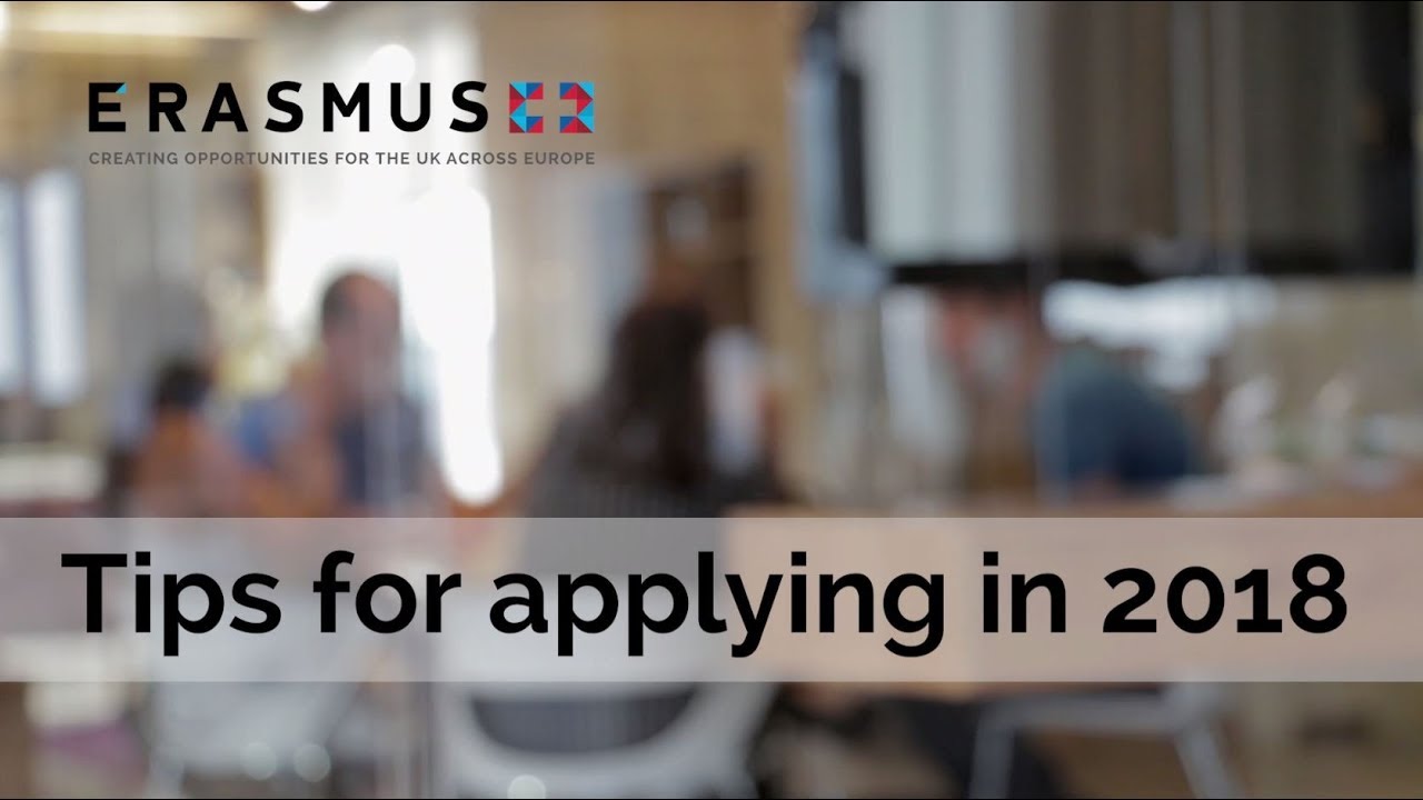 Tips for Erasmus+ applicants in 2018 - YouTube