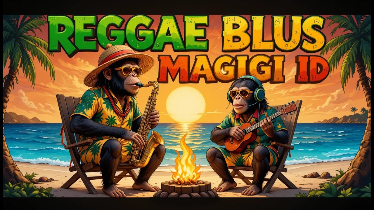 Chill Reggae Blues Guitar & Soulful Jazz Sax | Background Music – Reggae Magic ID 🌴🎷 - YouTube