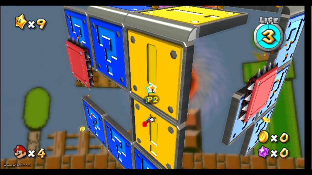 Super Mario Galaxy -Flipswitch galaxy - YouTube