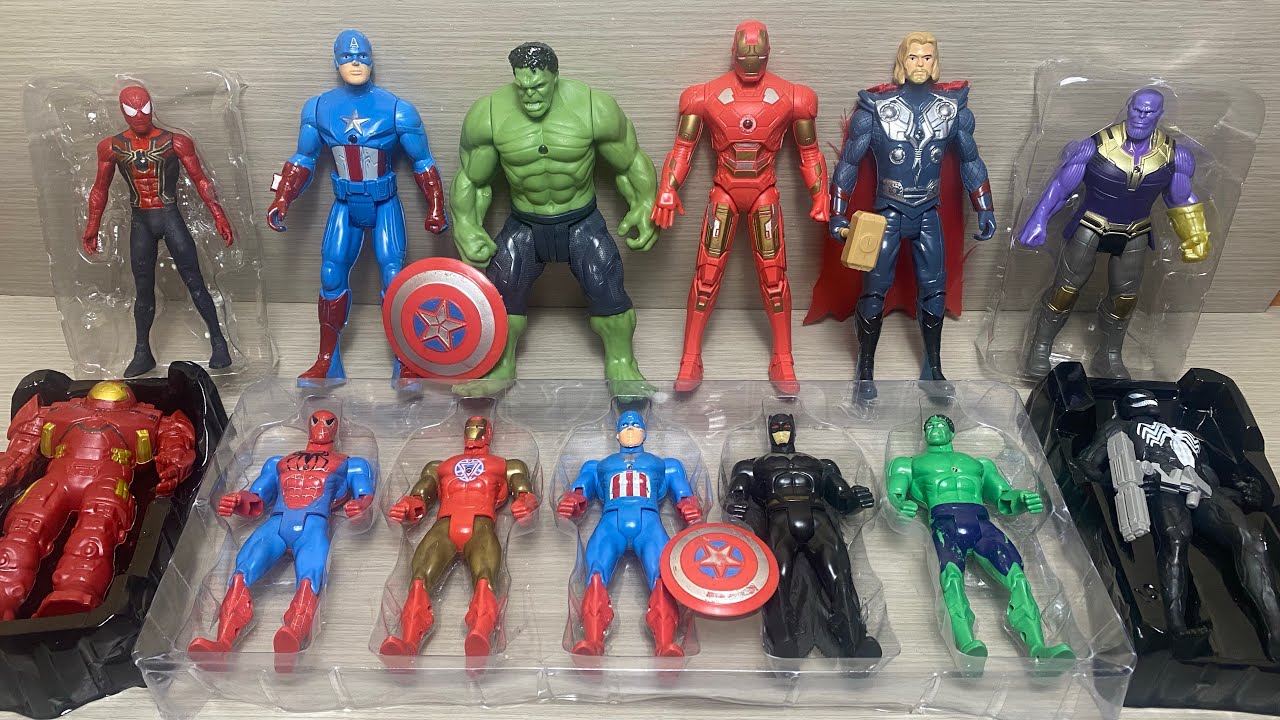 AVENGERS TOYS #103 /Action Figures/Unboxing/Cheap Price/Spiderman ...