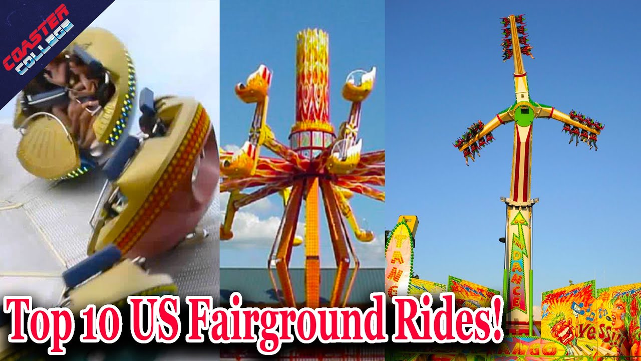 Top 10 US Fairground Rides! - YouTube
