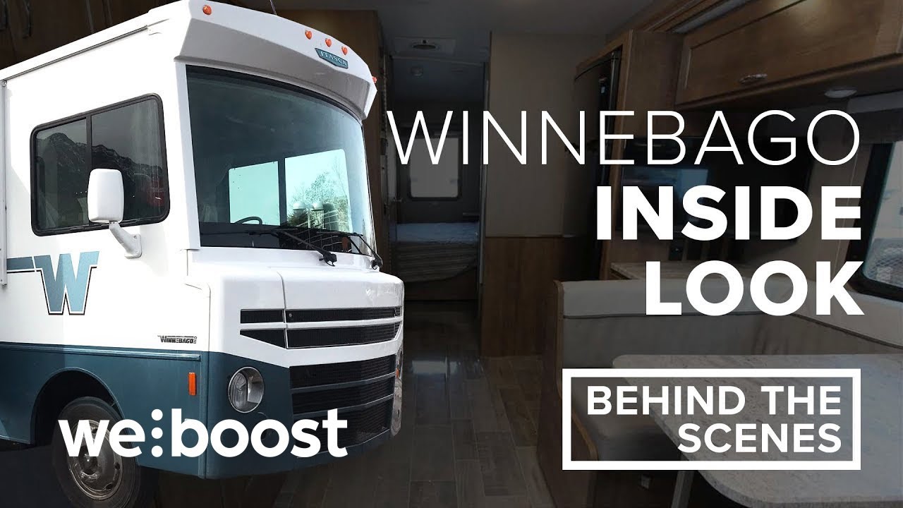 Our Winnebago RV Tour: Full RV Tour & Review | weBoost - YouTube