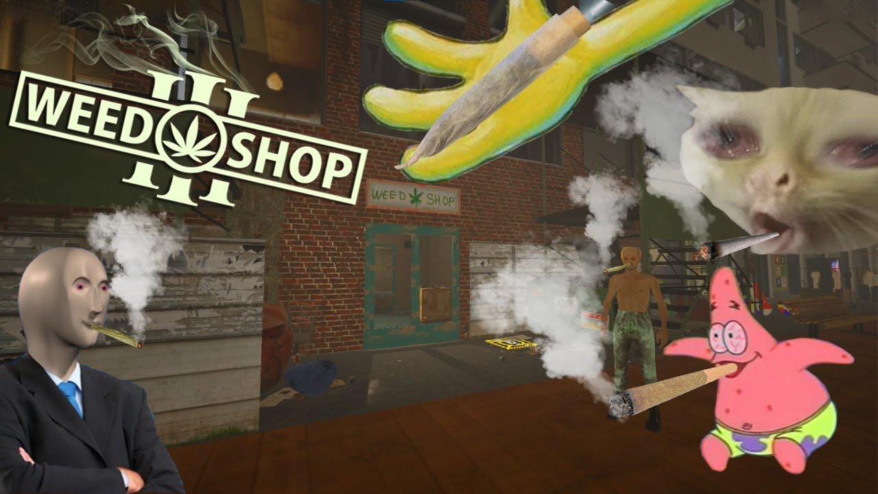 Making a business off of magical mids... | Weed Shop 3 - YouTube