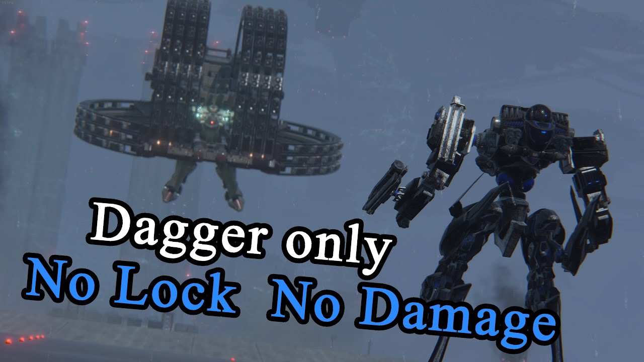 Armored Core VI - Balteus | No Lock No Damage (Laser Dagger only) - YouTube