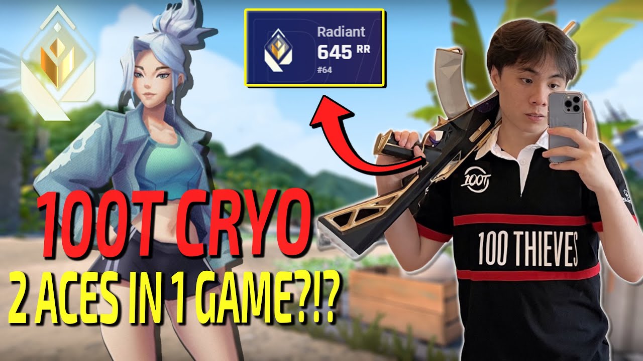 *DOUBLE ACE?!?* 100T Cryo Shows How He DOMINATES Ranked EVERY GAME ...