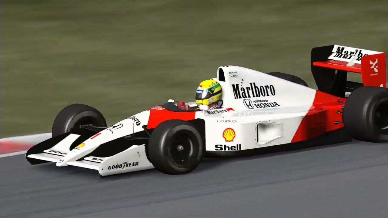 Assetto Corsa rt_suzuka F1 1991A Camtool - YouTube