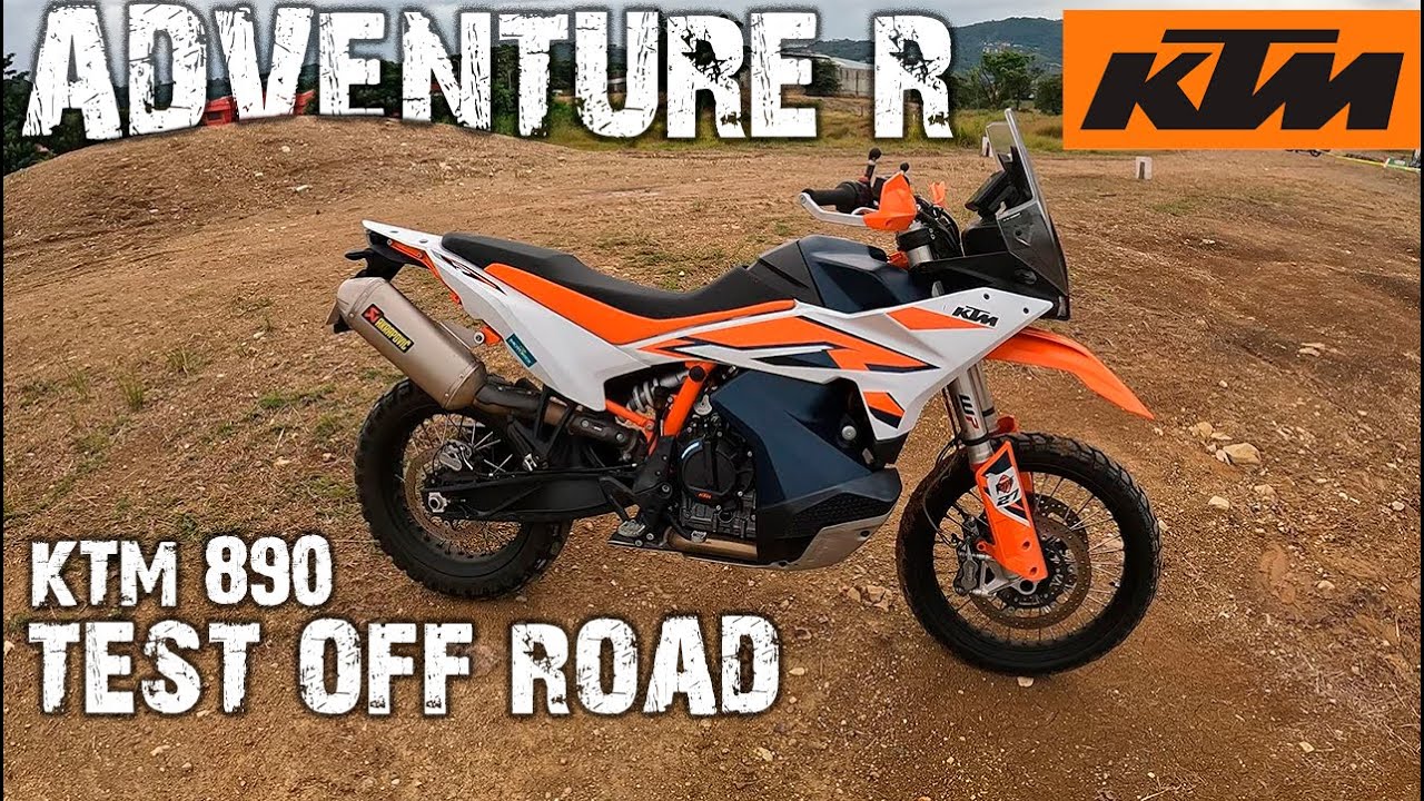 KTM 890 Adventure R 🍊🚀 en OFF ROAD | Test ride en ATA Off Road ...