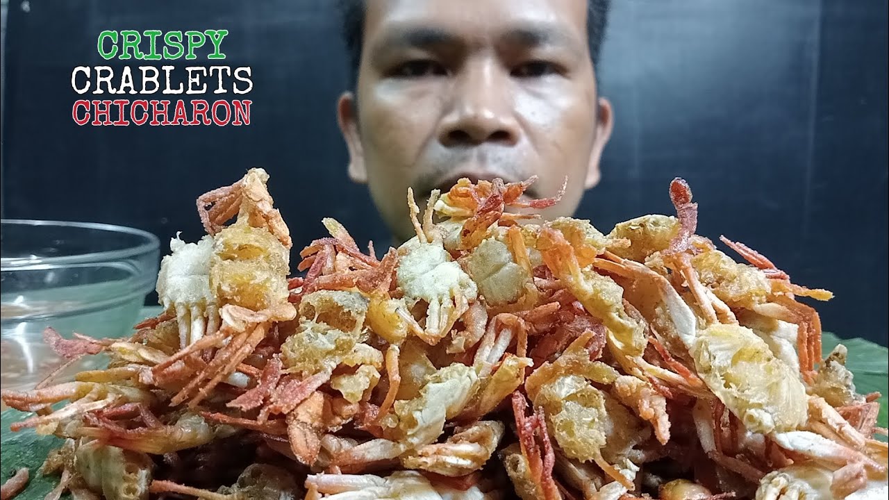 CRISPY CRABLETS CHICHARON MUKBANG | MUKBANG PHILIPPINES | Rudy the ...