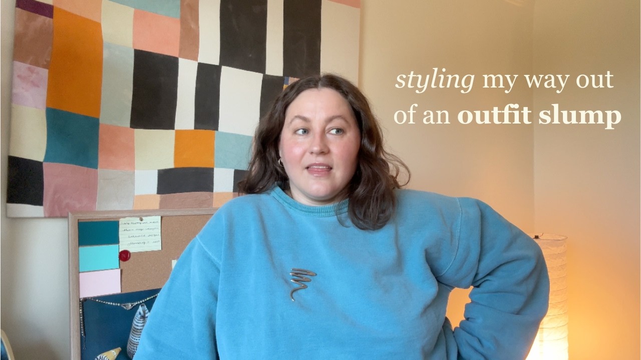 Styling my way out of an outfit slump! Using what's already in my ...