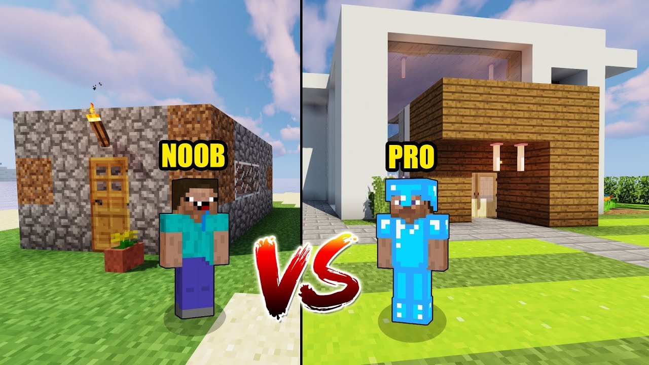 MINECRAFT - NOOB VS PRO (parte 18) - YouTube